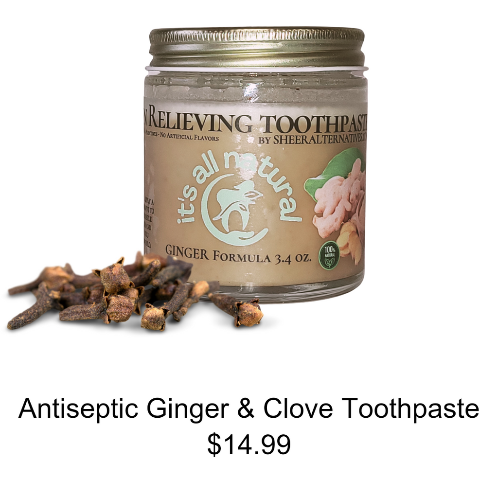 Organic Ginger Toothpaste | Ginger Toothpaste | sheeralternatives