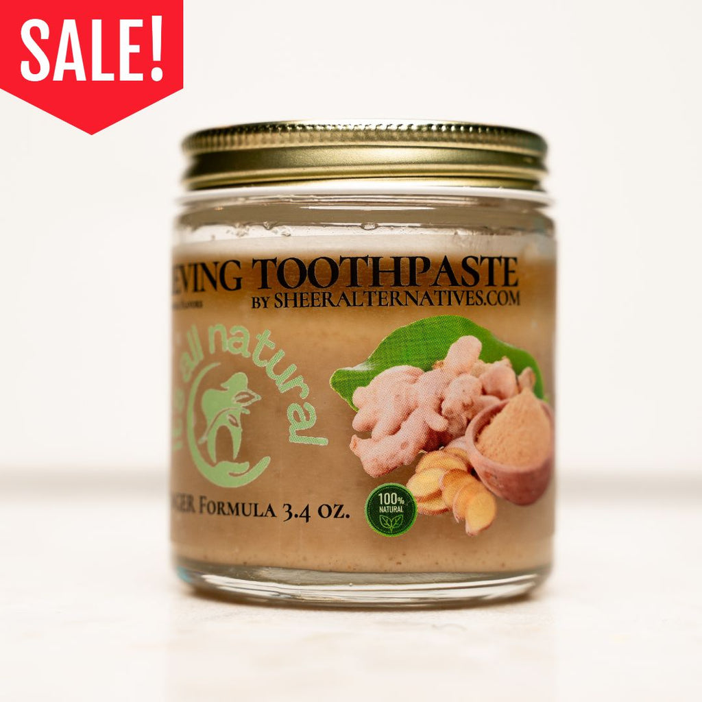 Organic Ginger Toothpaste | Ginger Toothpaste | sheeralternatives