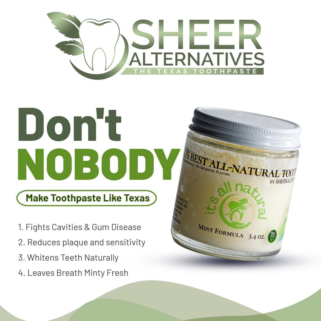 Shop 100% Natural Dental Products | Sheer Alternatives